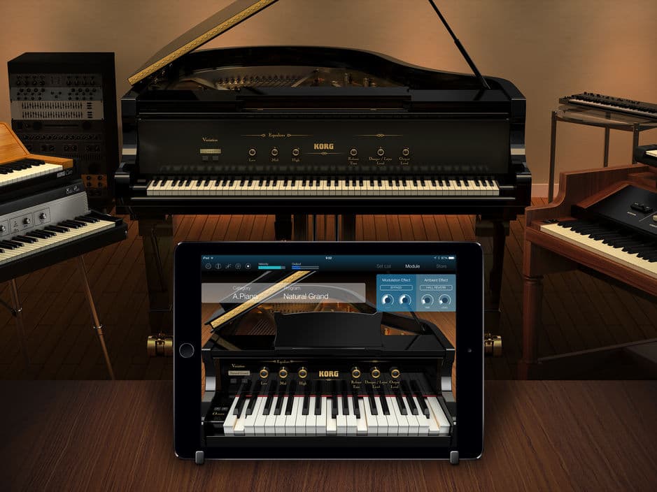 KORG Module Pro v3 - 모바일 가상악기 - 미디톡