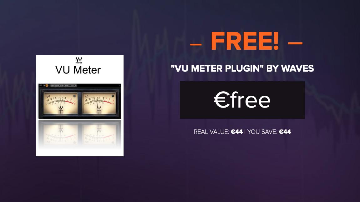 VST Buzz - Waves VU Meter 플러그인 - 무료 - 미디톡