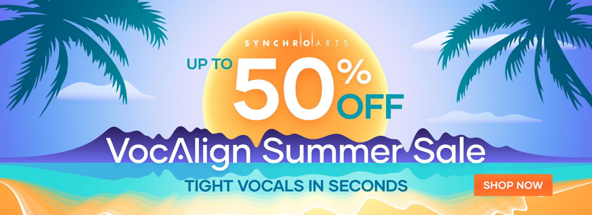 Synchro Arts - VocAlign Ultra, Project 5 신규/업그레이드 최대 50% 할인 - 미디톡